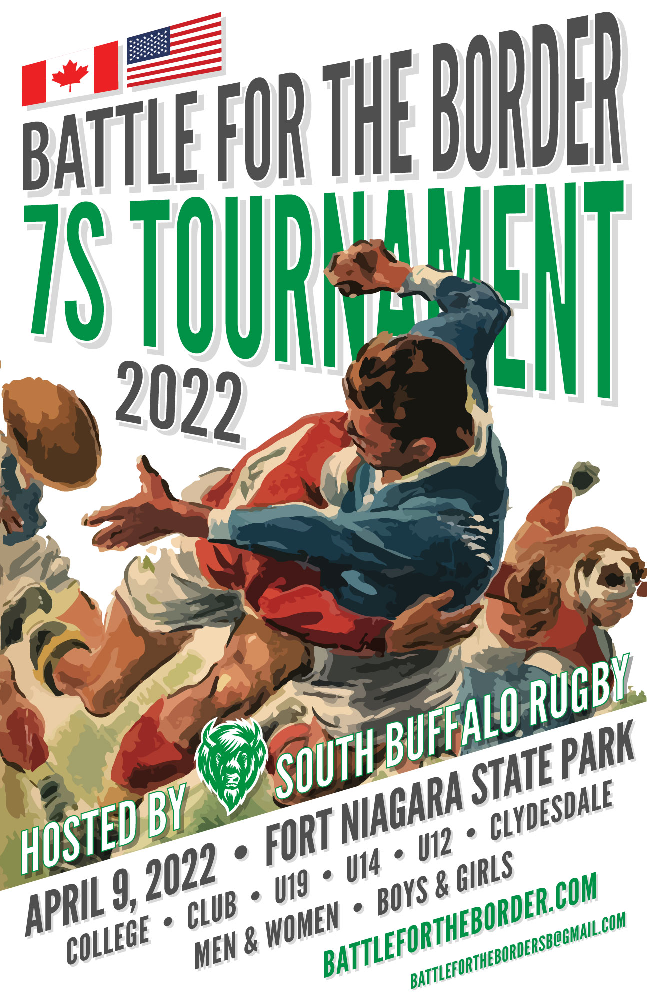 Battle For The Border 7s Tournament - South Buffalo Rugby